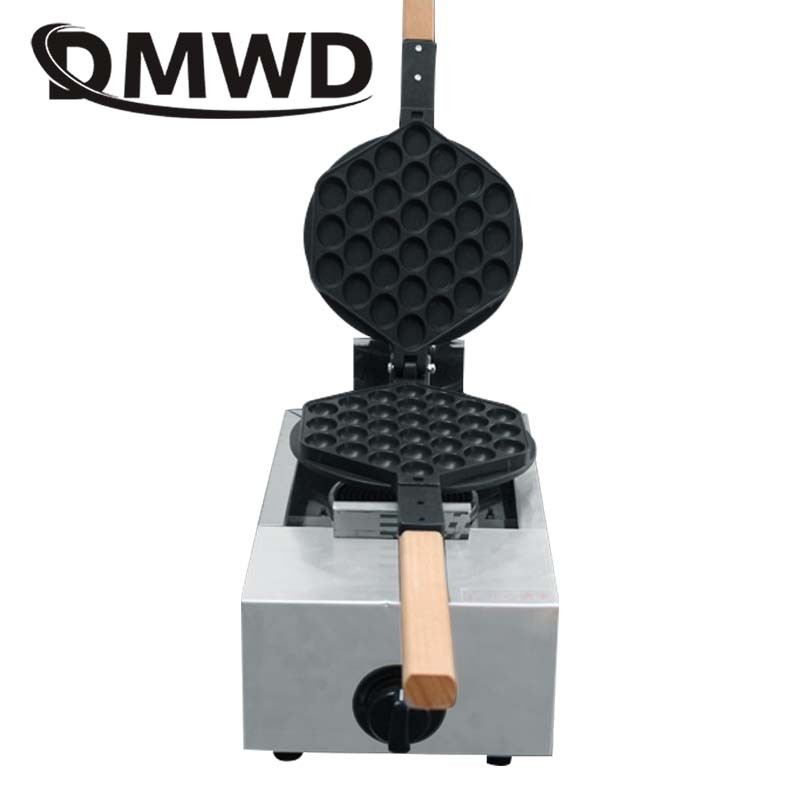 Jual Commercial Egg Eggettes Waffle Maker Iron LPG Gas Breakfast Hong ...