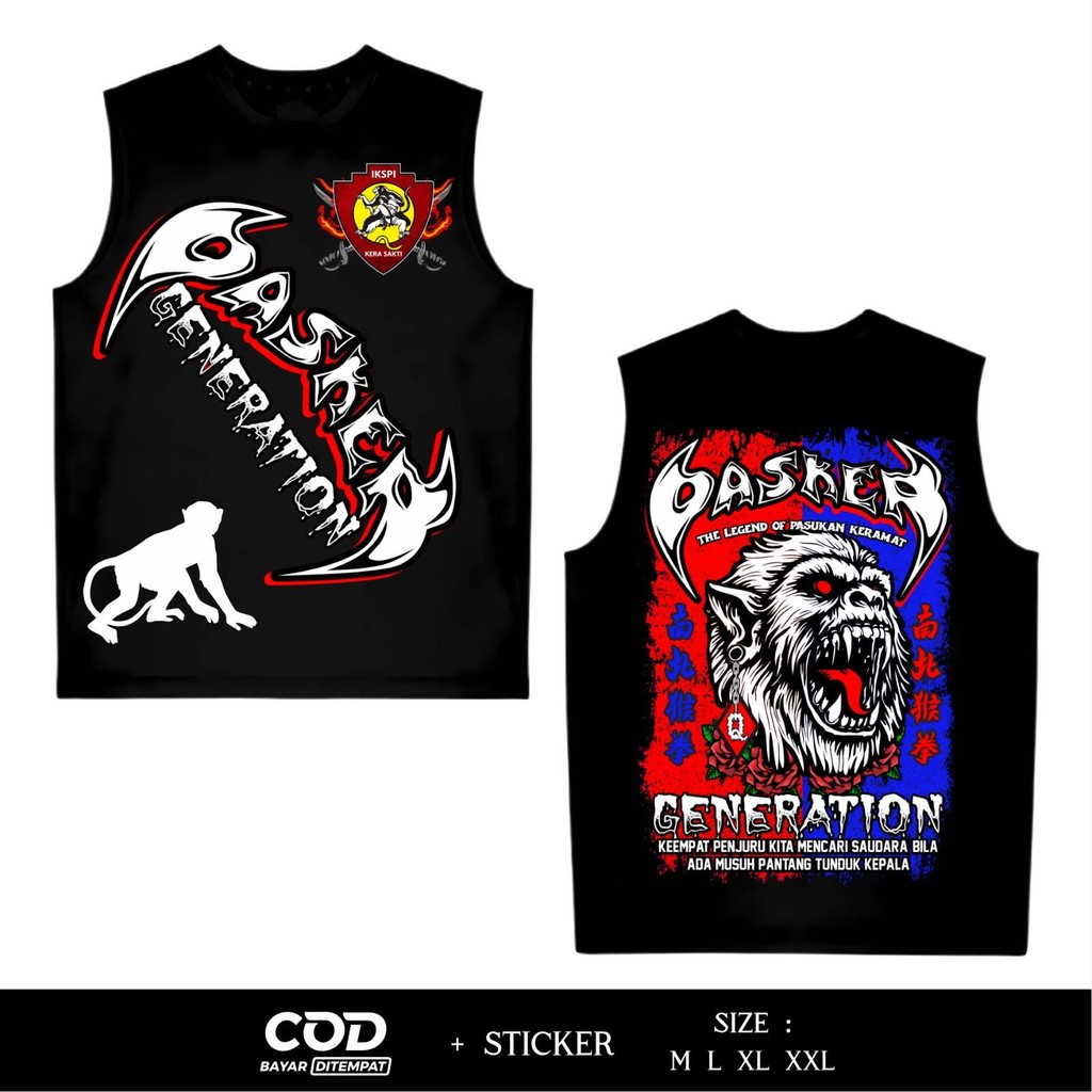 Jual Singlet IKSPI Kera Sakti PASKER Generation Sablon DTF Desain Kekinian BY IKSPI_MERCH ...