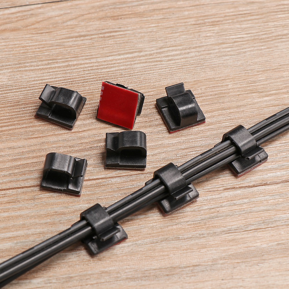 Jual 50Pcs Klip Kabel Tempel Klem Kabel Pengikat Perapih Clip Cable ...