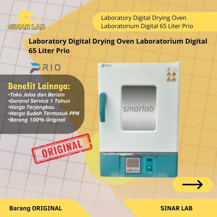 Jual Laboratory Digital Drying Oven Laboratorium Digital 65 Liter Prio ...