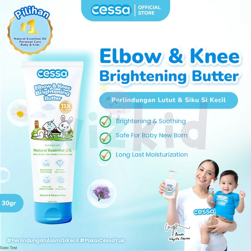 Jual Cessa Elbow and Knee Brightening Butter Krim pencerah kulit anak cream pencerah lutut dan ...