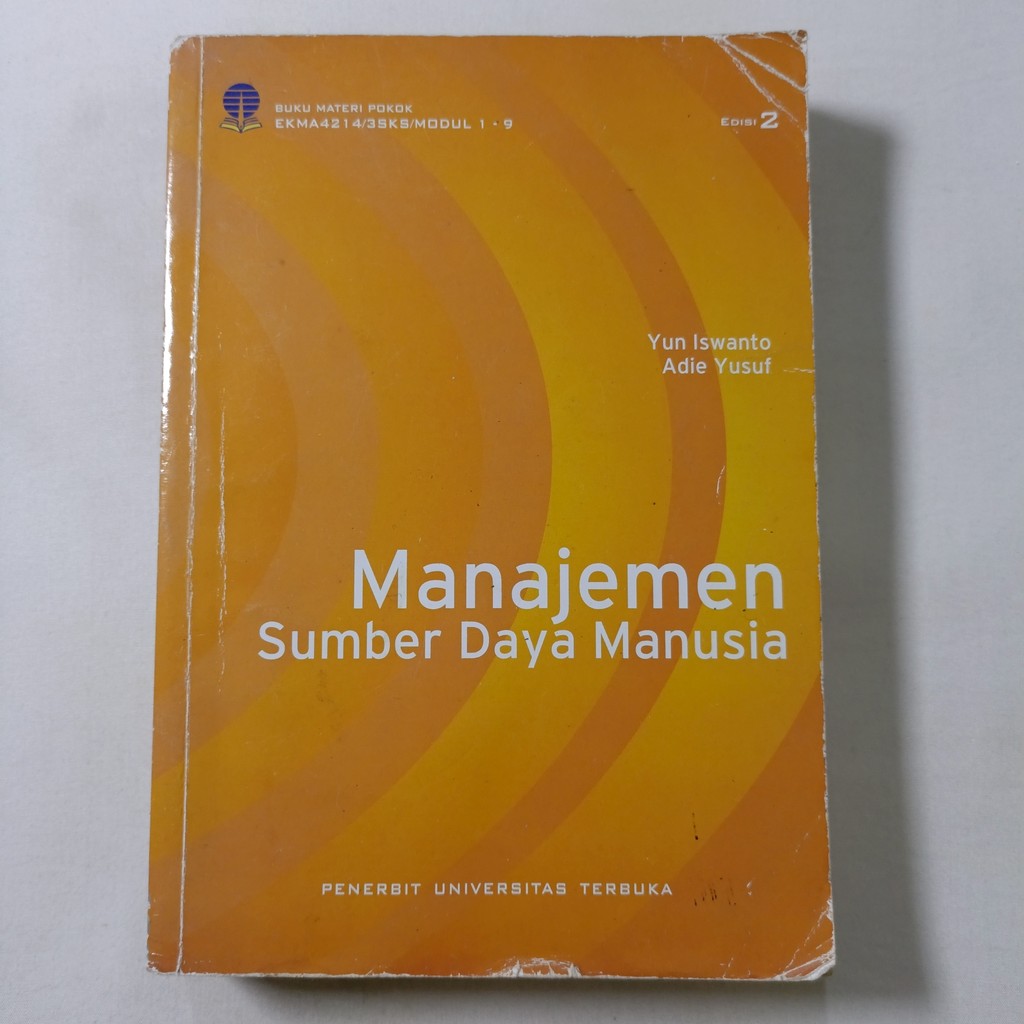 Jual Buku Manajemen Sumber Daya Manusia Edisi 2 - Universitas Terbuka | Shopee Indonesia