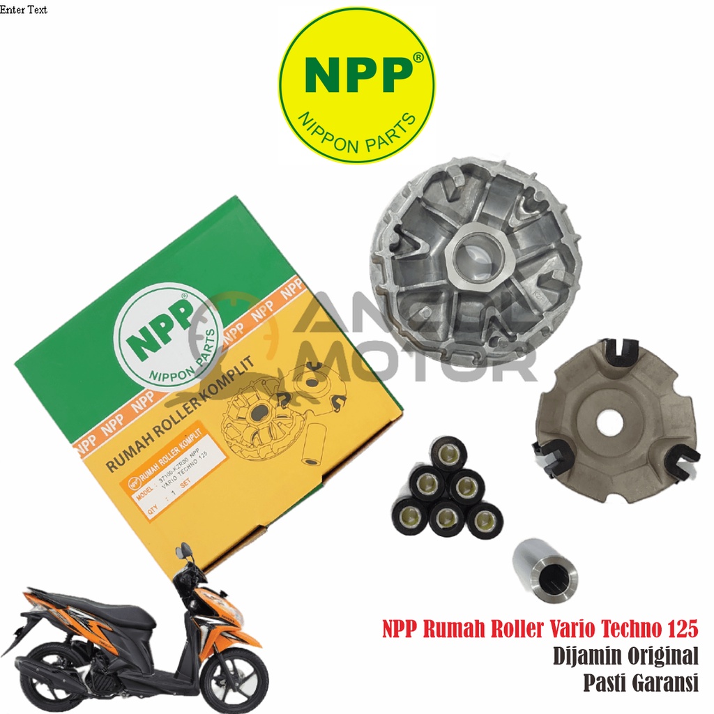 Jual NPP Rumah Roller Set Vario 125 Lama LED ESP Assy Motor Matic Asli ...