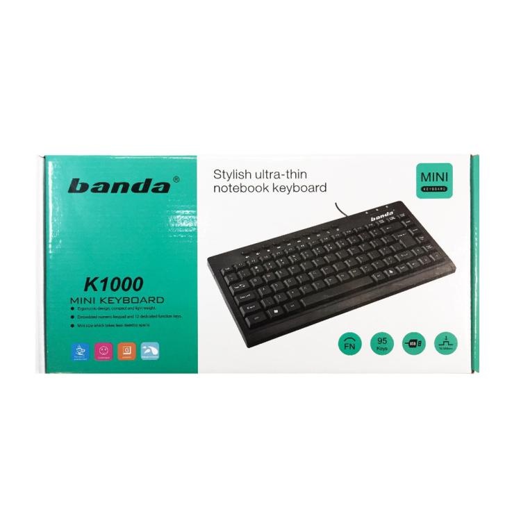 Jual Keyboard Mini USB Banda K1000 K-1000 K 1000 Keyboard Minimalis ...
