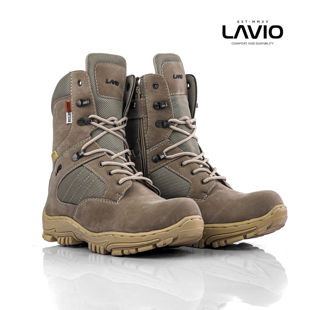 Jual Lavio Sepatu Dns Safety Boots Pria High | Shopee Indonesia