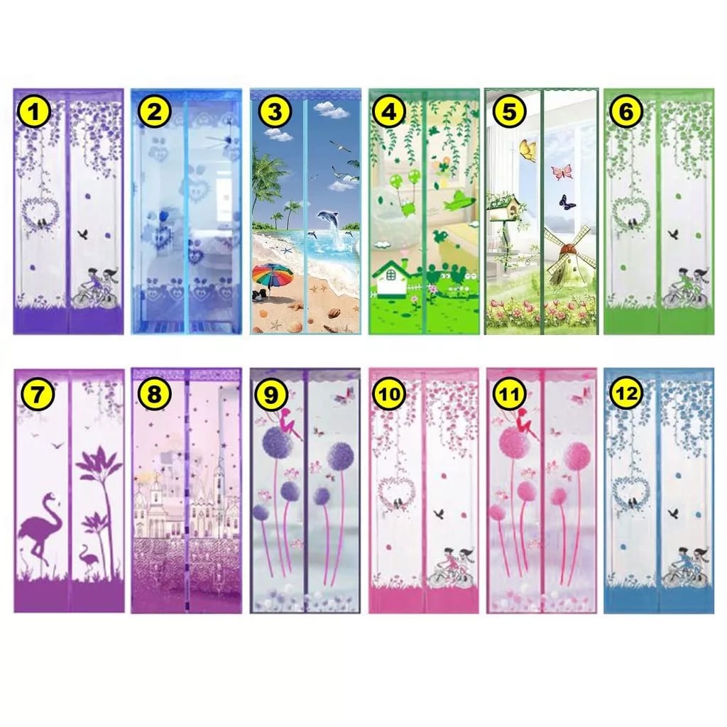 Jual TIRAI MAGNET ANTI NYAMUK – GORDEN KELAMBU JARING PINTU JENDELA ...