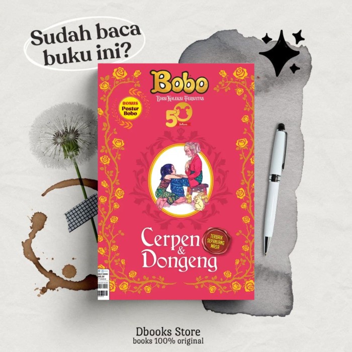 Jual Majalah Bobo Spesial Edisi 50 Tahun Original Cerpen Dongeng - Bobo 50 Tahun | Shopee Indonesia