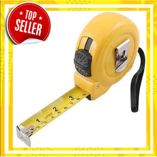 Jual (TOPSELLER1) Alat Ukur Meteran Roll 5 Meter - Meteran Tukang ...