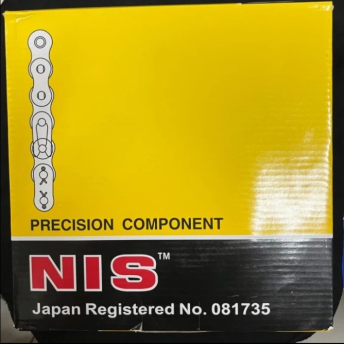 Jual ROLLER CHAIN/RANTAI MESIN 40HP-1Rx10ft (NIS) | Shopee Indonesia