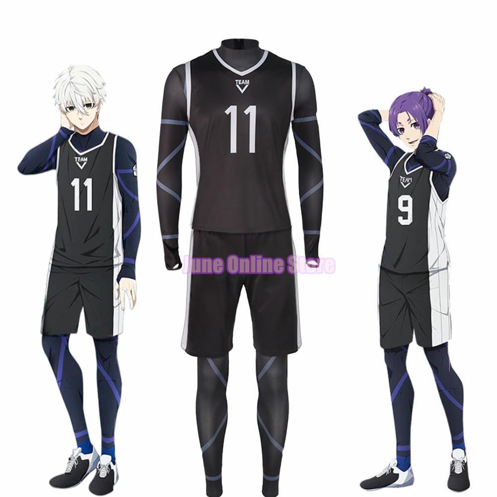 Jual PREORDER Anime Blue Lock Nagi Seishirou Mikage Reo Cosplay Costume ...