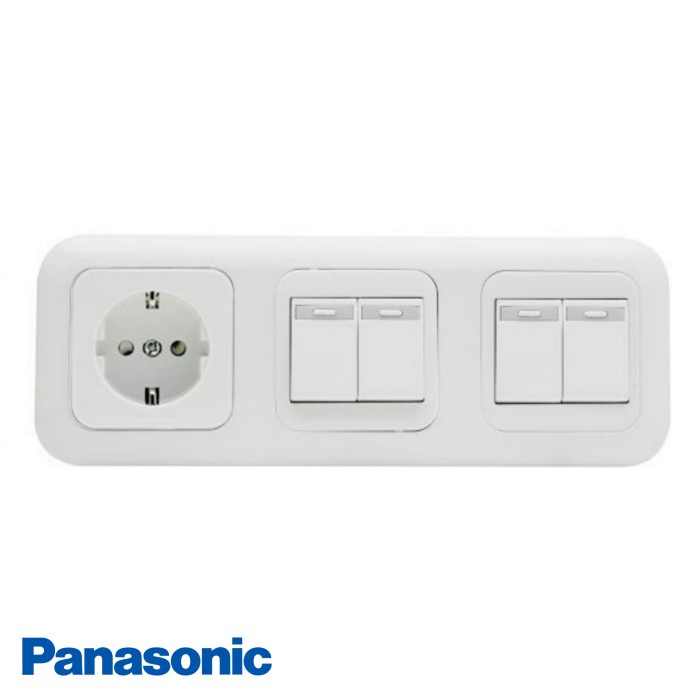 Jual Panasonic Stop Kontak + Saklar Seri + Seri WEJ7823 WEJ5531 WEJ1121 ...