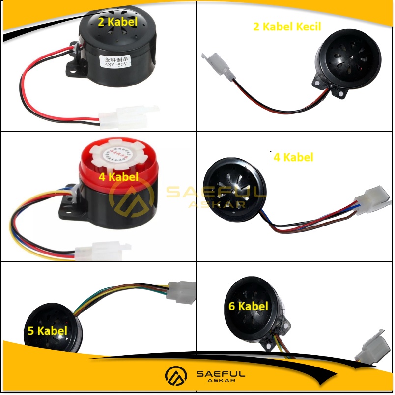 Jual Horn/ Klakson 48-60v Sepeda Listrik | Shopee Indonesia