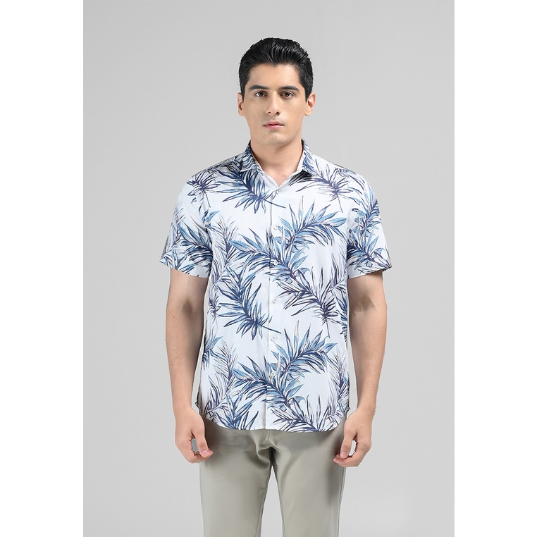 Jual MOC Kemeja Lengan Pendek Pria CHELSIE-WHITE | Shopee Indonesia