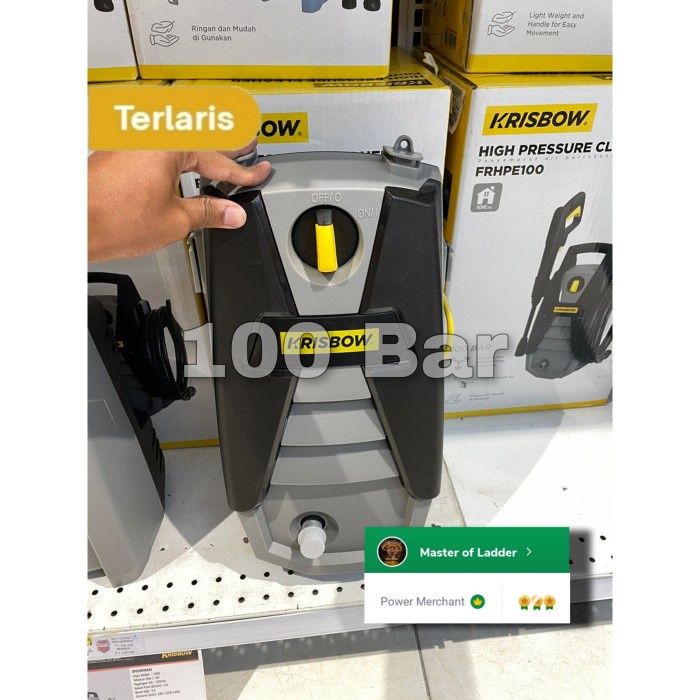 Jual Krisbow High Pressure Cleaner 100 bar Jet Pump Water Jet Asli ...