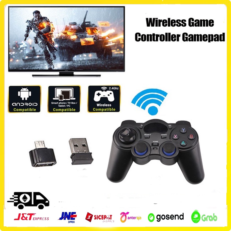 Jual TaffGO Wireless Gamepad 2.4 GHz Controller Gamepad Joystick for ...