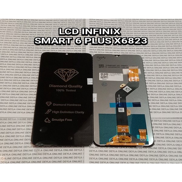 Jual LCD TOUCHSCREEN INFINIX SMART 6 PLUS X6823C ORIGINAL | Shopee ...