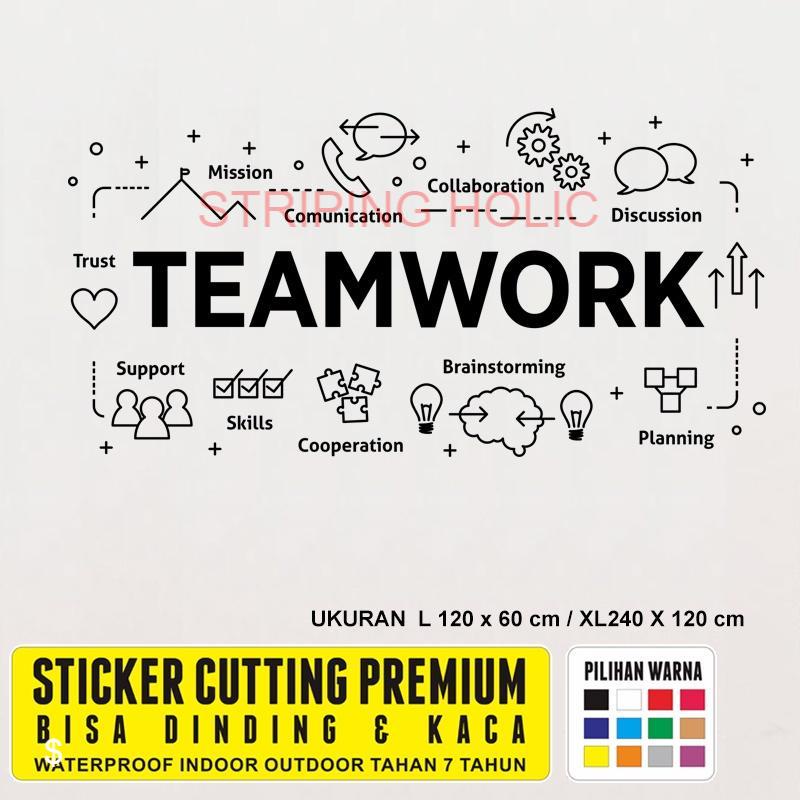 Jual Stiker Dinding Motivasi Kantor Cutting Sticker Kaca Office Quotes ...
