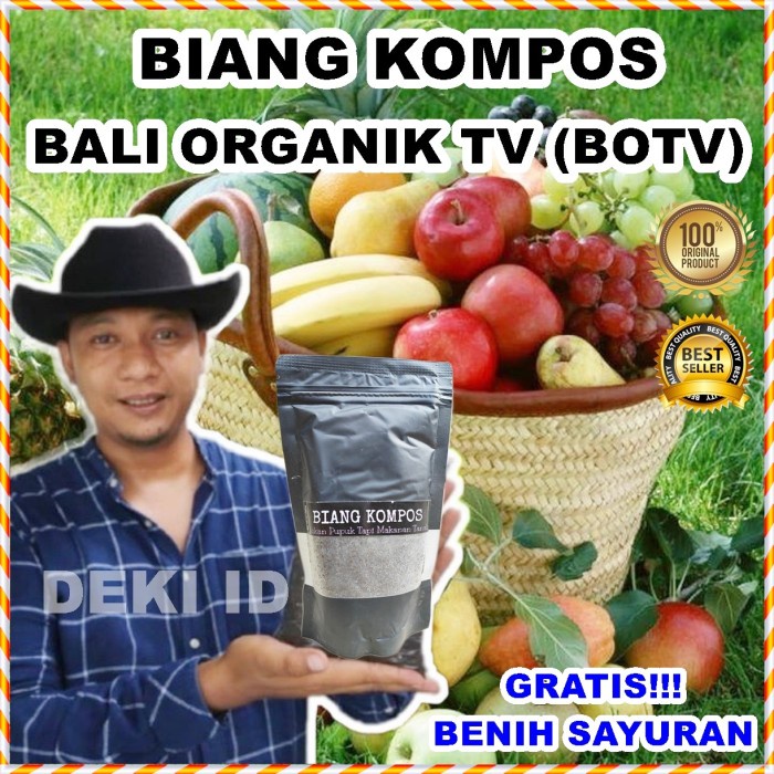 Jual RRK Biang Kompos Original Bali Organik TV BOTV Pembenah Tanah Bukan Pupuk | Shopee Indonesia