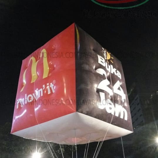 Jual Sewa Balon Udara 30 Hari Kotak Balon Kubus Balon Iklan Balon ...
