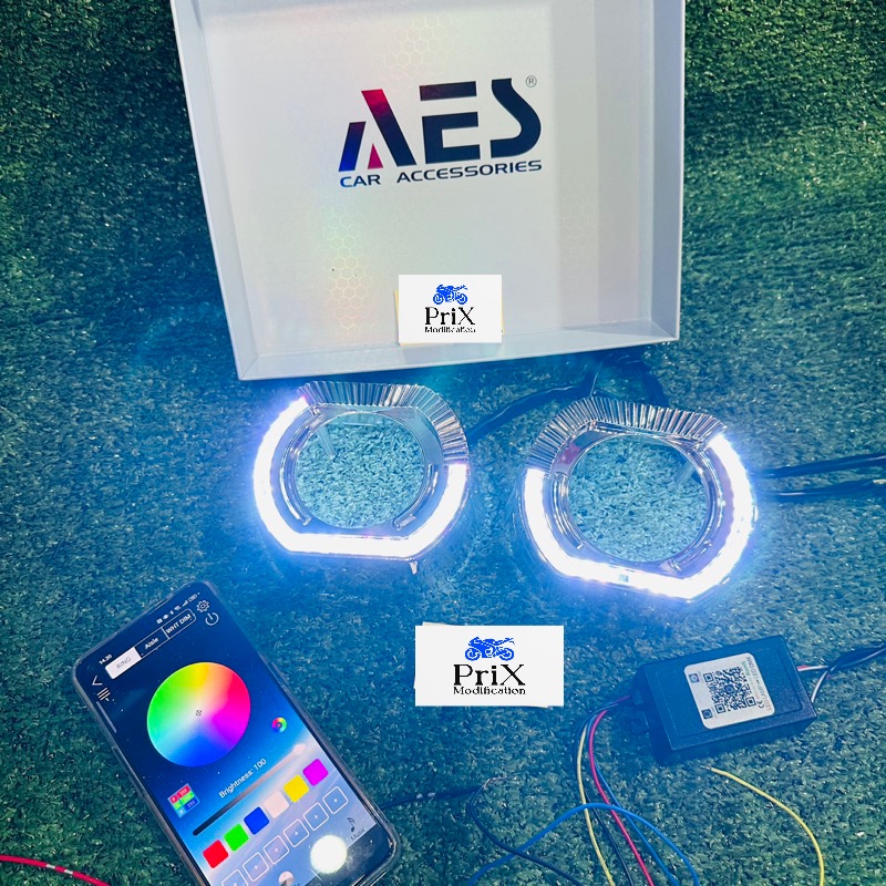 Jual Shroud Biled Billed Aes Projector 2.5 in BMW Sport RGB Konek Hp ...