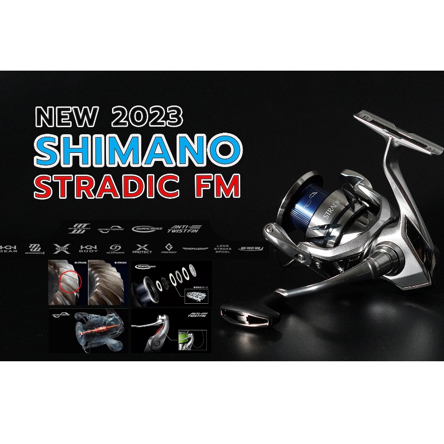 Jual SHIMANO STRADIC FM 1000 2500 3000 4000 5000 seri 2023 produk original | Shopee Indonesia
