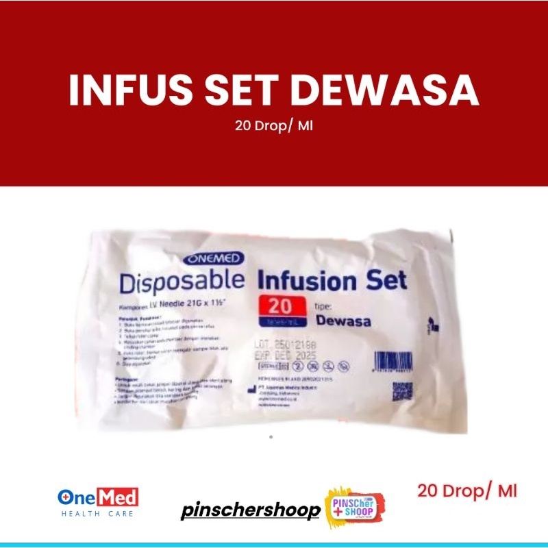Jual Infuset Dewasa OM Infusion Seet / Pcs SBY1 | Shopee Indonesia