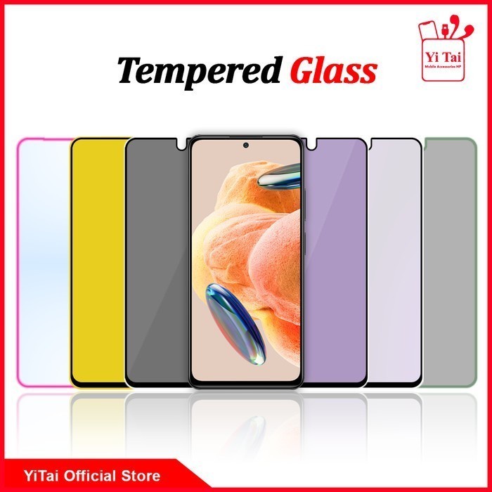 Jual YI TAI - Tempered Glass Glow Bening Anti Spy Blue Glare Itel A60 A70 | Shopee Indonesia