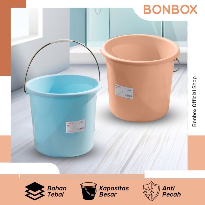 Jual BONBOX BBS3304 Ember Plastik Serbaguna Gagang Besi | Shopee Indonesia