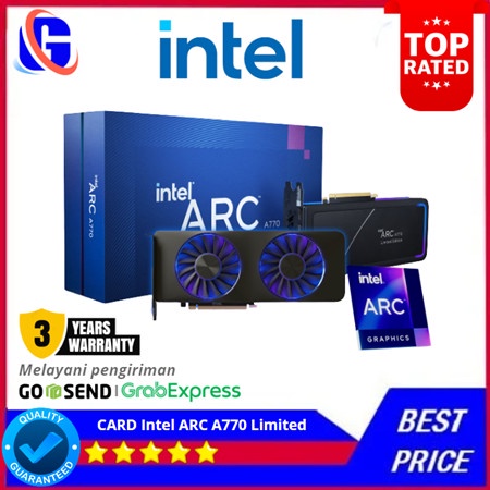 Jual VGA CARD Intel ARC A770 Limited Edition 16GB GDDR6 | Shopee Indonesia