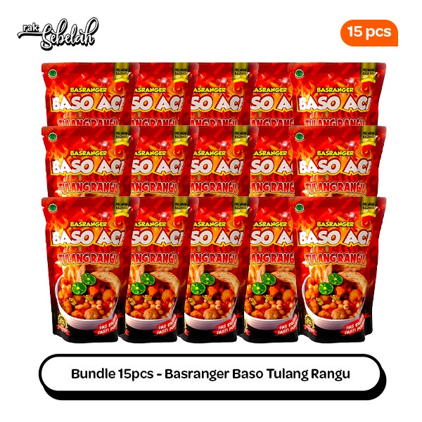 Jual Bundle 15pcs Basranger Baso Aci Tulang Rangu 200g Makanan Instan ...