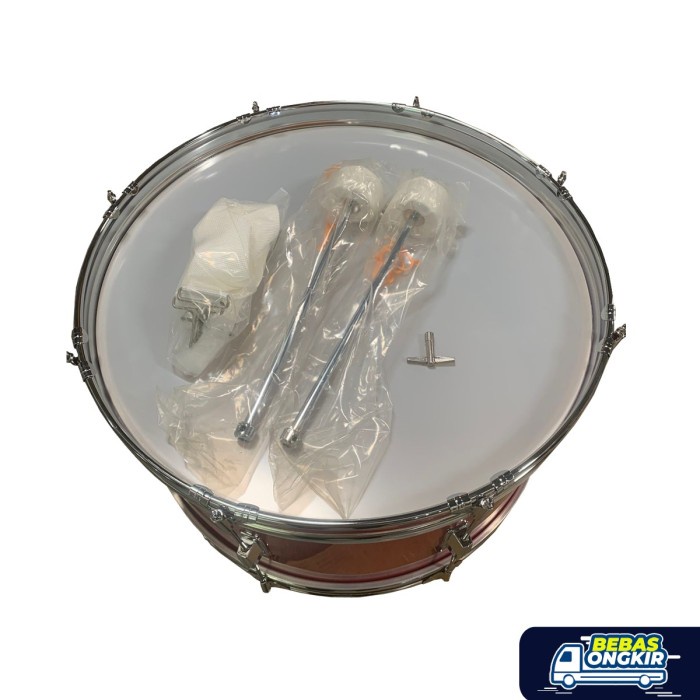 Jual Marching Band Bass Drum Perkusi Diameter 22 / 18 Inch Inci ...