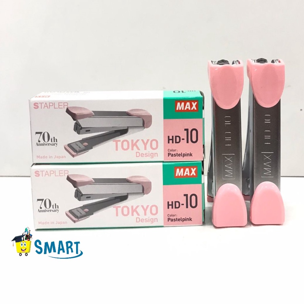 Jual MAX STAPLER HD 10 - PASTEL PINK | Shopee Indonesia