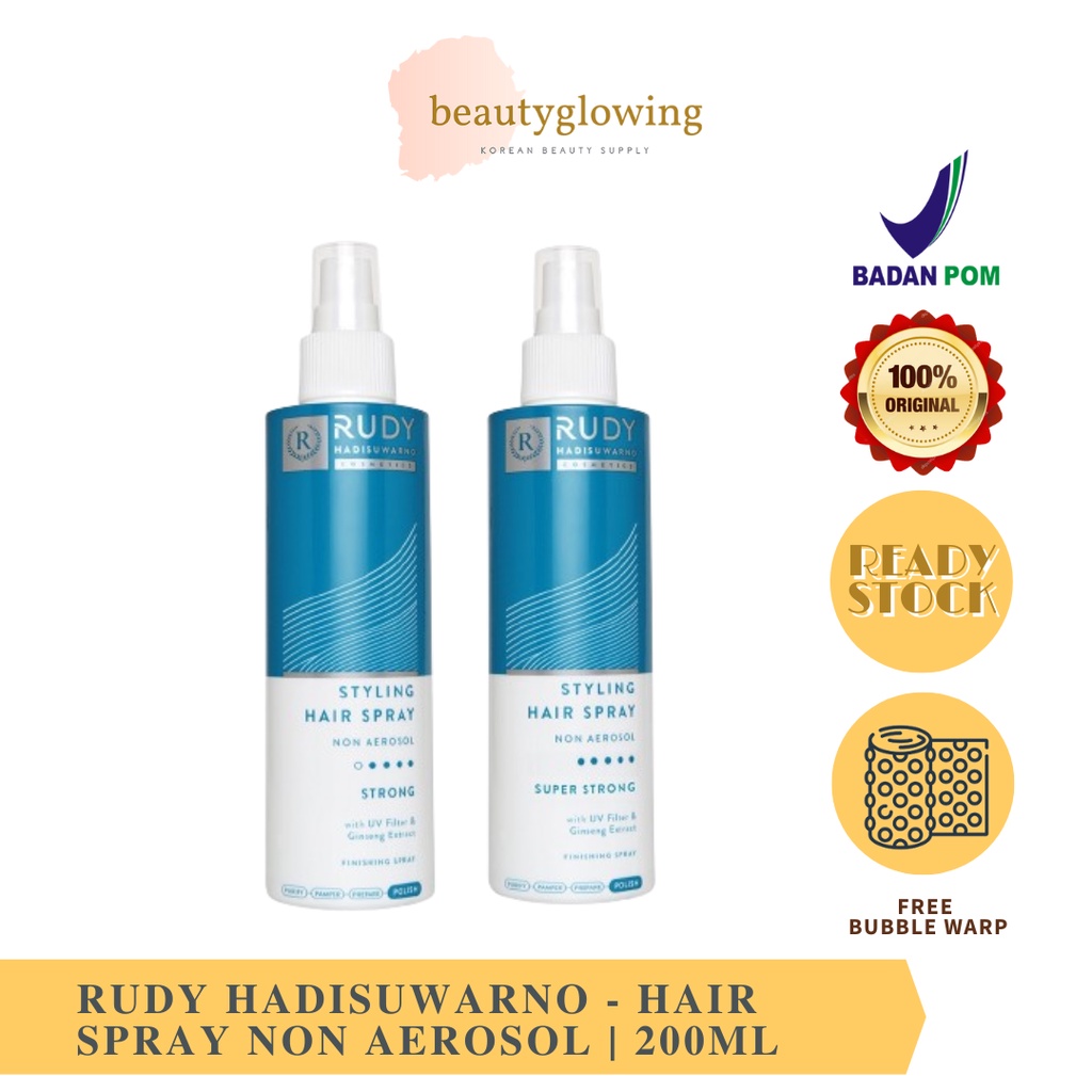 Jual Rudy Hadisuwarno Hair Spray Non Aerosol 200ML Strong - Super ...