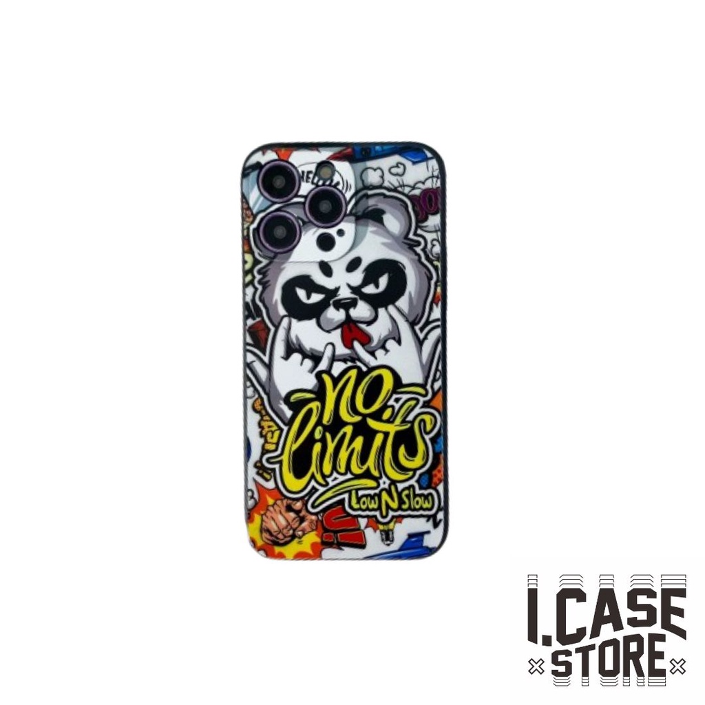Jual I.Case_Store Flat Straight Soft Case No Limit Quotes Compatible ...