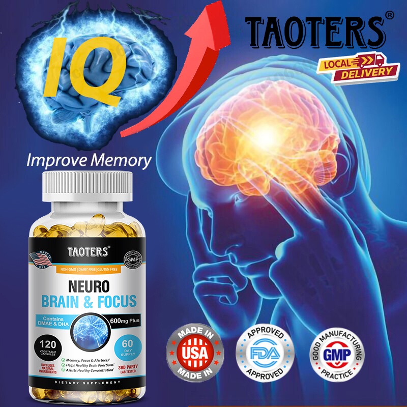 Jual NeuroBrain Memory & Attention - Nootropic Energy Capsules ...