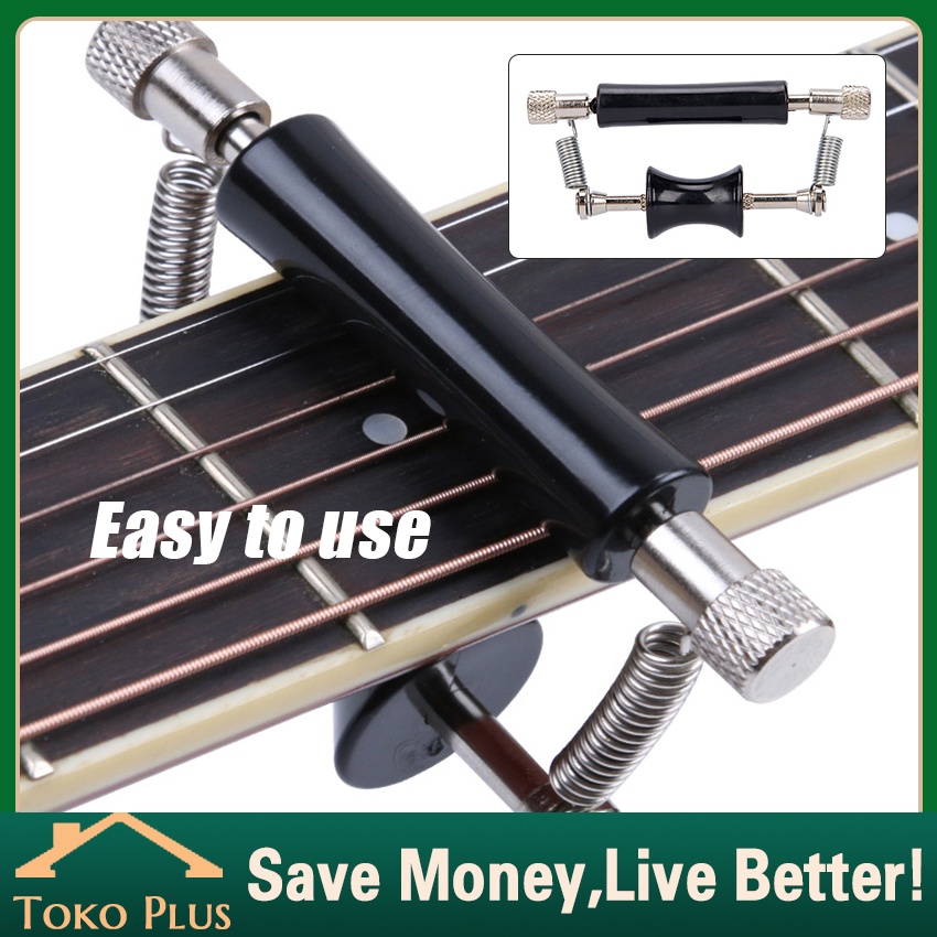 Jual Sliding capo Rolling Glider Capo / Sliding Capo Gitar Akustik ...