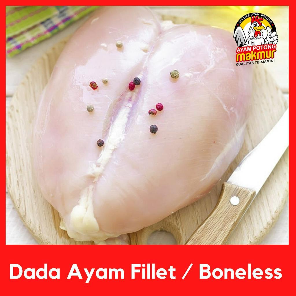 Jual Daging Dada Ayam Fillet / Boneless | Shopee Indonesia