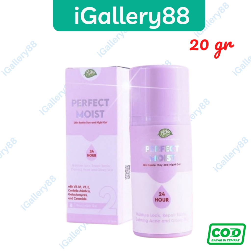 Jual Mako by Seris Perfect Moist Skin Barrier Day and Night Gel 20gr ...