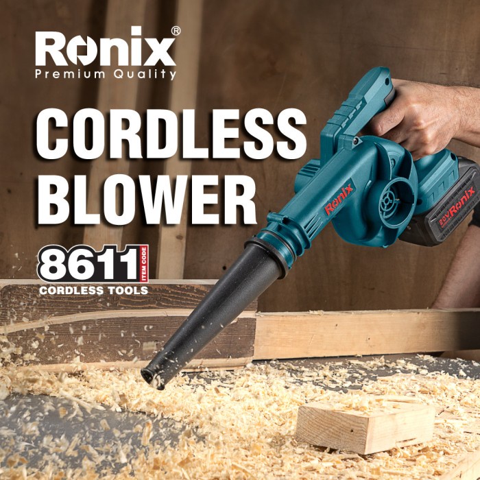 Jual Ronix Model 8611 Cordless Vacuum Blower 20V LXT | Shopee Indonesia