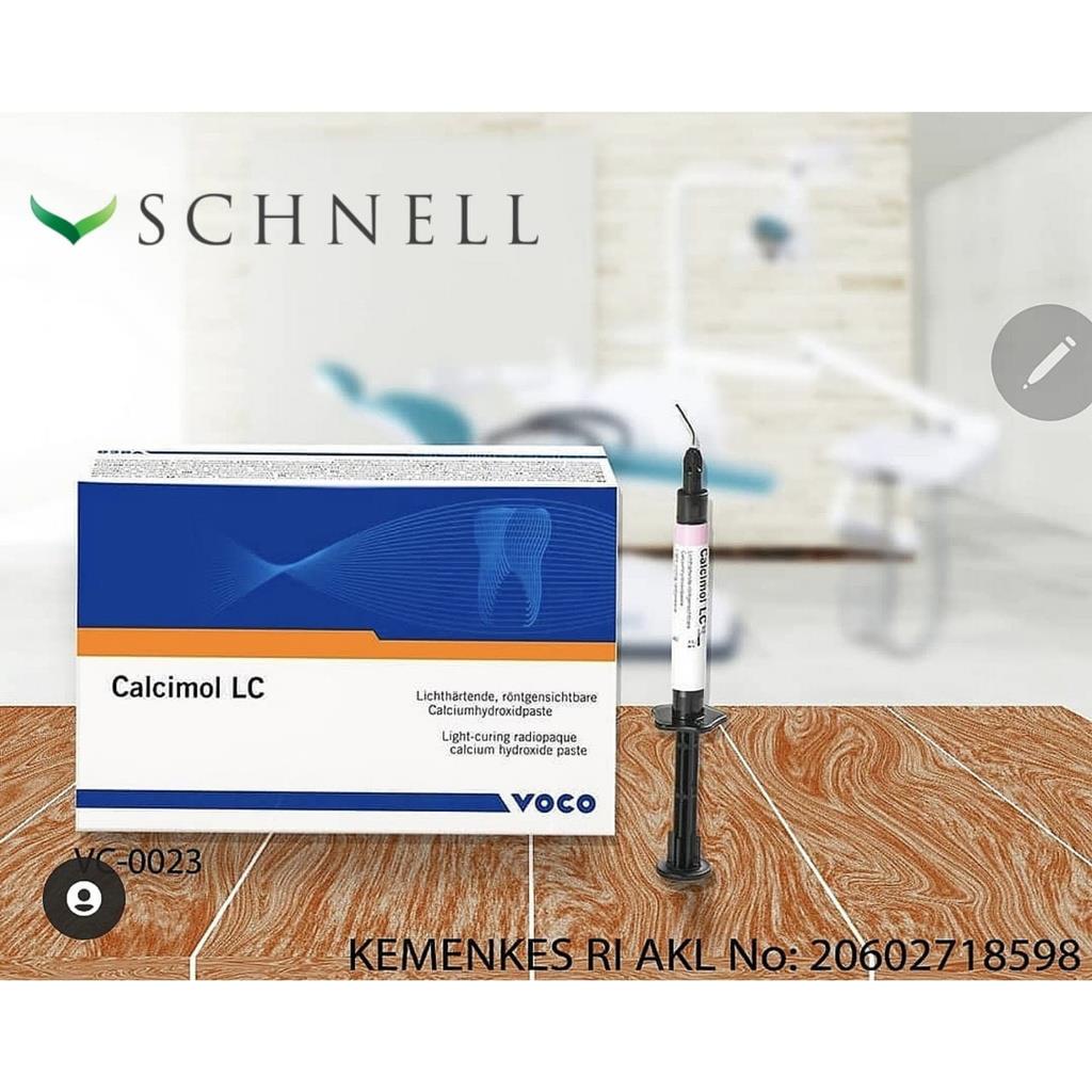 Jual CALCIMOL LC /Calcium Hydroxide/Kalsium Hidroksida Light Cure (VOCO ...