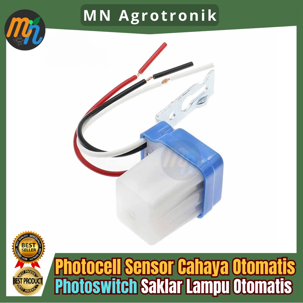 Jual PHOTOCELL SENSOR CAHAYA OTOMATIS PHOTOSWITCH SAKLAR LAMPU OTOMATIS ...