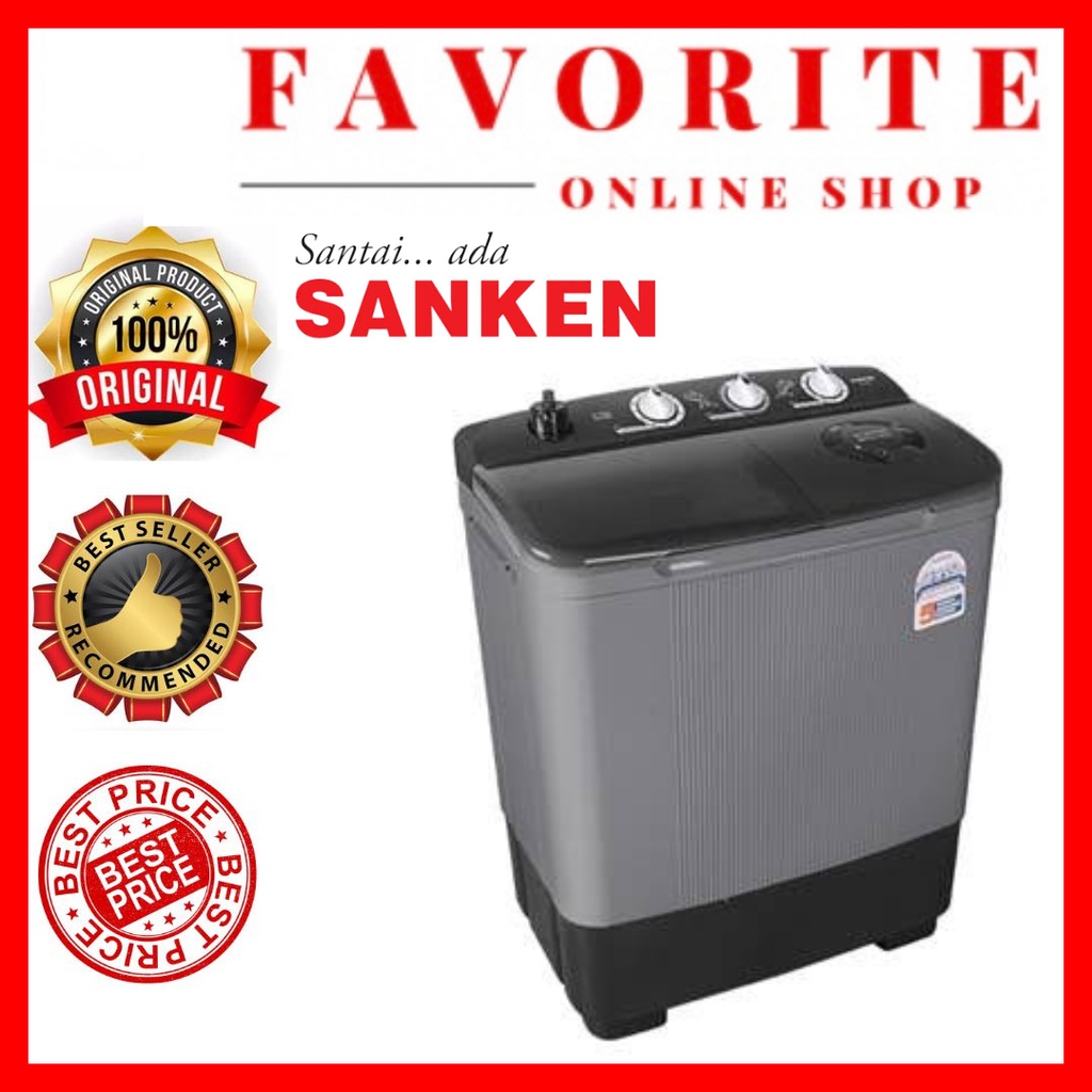 Jual MESIN CUCI SANKEN TW 8600 TW8600 RL | Shopee Indonesia