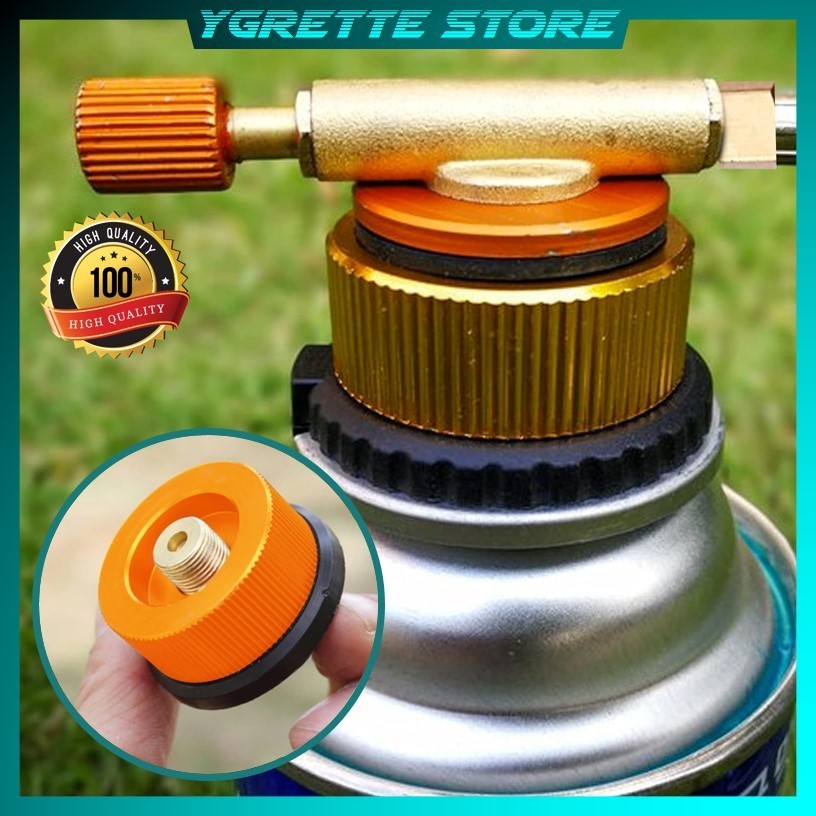 Jual YGRETTE - Burner Head Gas Propane Camping Adaptor konektor gas ...