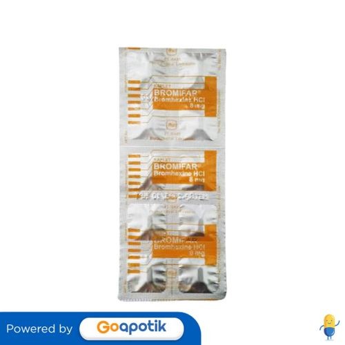 Jual Bromifar 8 Mg Strip 10 Kaplet | Shopee Indonesia