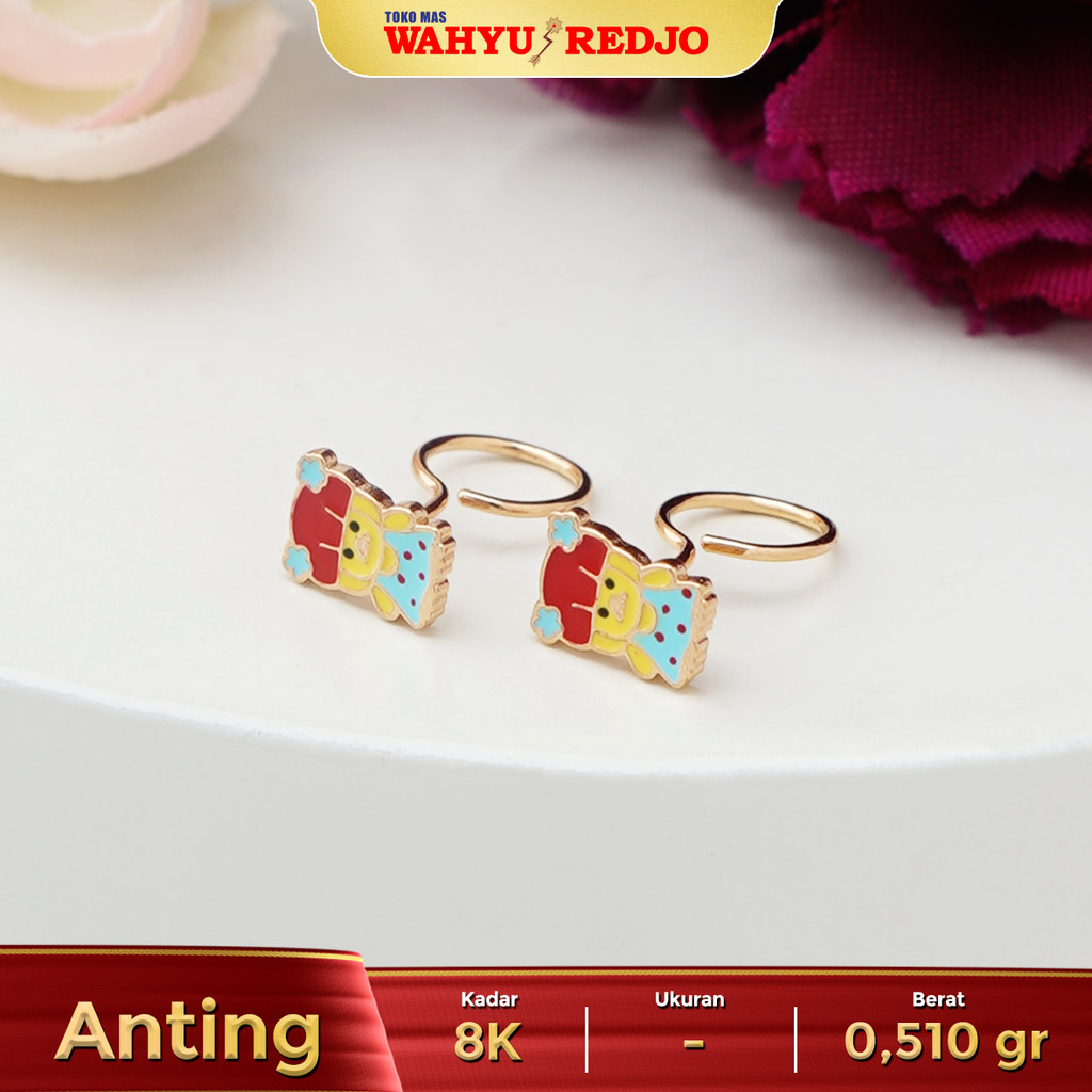 Jual ANTING EMAS KADAR 8K WAHYU REDJO AN-8K 26490480 | Shopee Indonesia