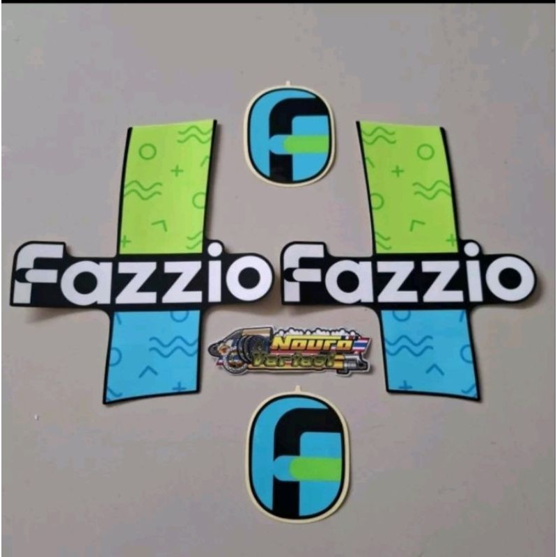 Jual Striping Yamaha Fazzio Fazio 2023 2024 2025 Hitam List Hijau Lis ...