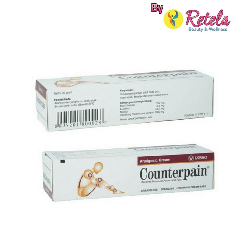 Jual COUNTERPAIN 1 TUBE ISI 30GR | Shopee Indonesia