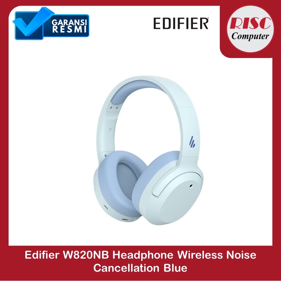 Jual Edifier W820NB Headphone Wireless Noise Cancellation Blue | Shopee ...