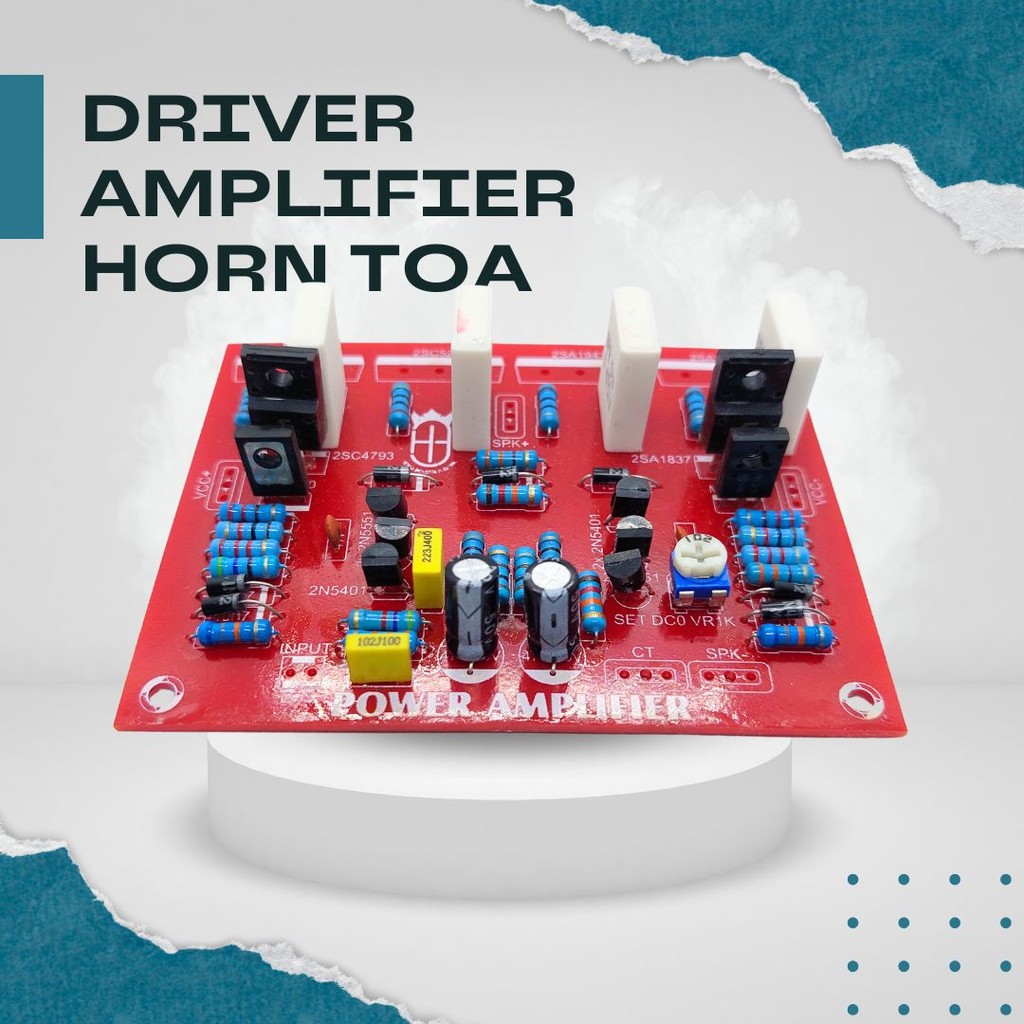 Jual Driver Amplifier TOA - Power Ampli TOA untuk Speaker Horn & Sound ...
