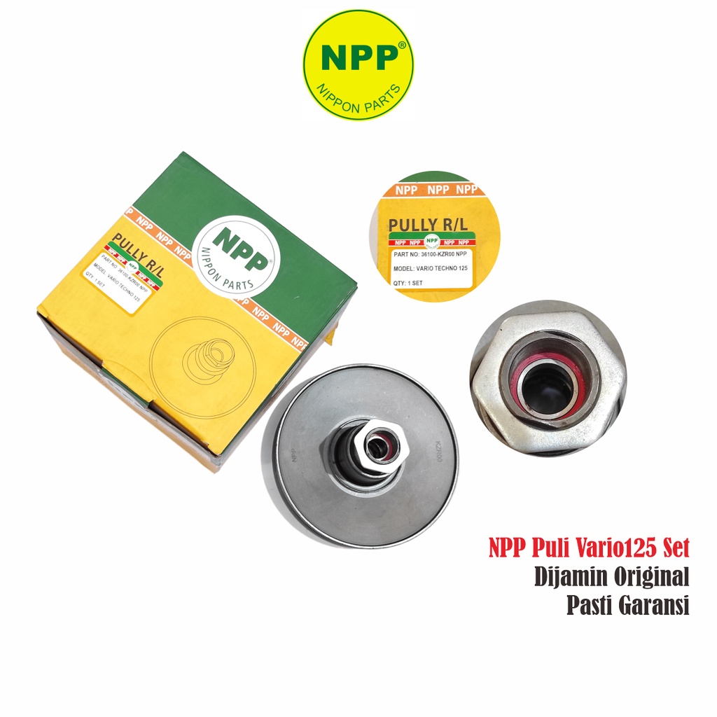 Jual NPP Puli Vario 125 KZR Pully Motor Matic Pulley Belakang Only ...
